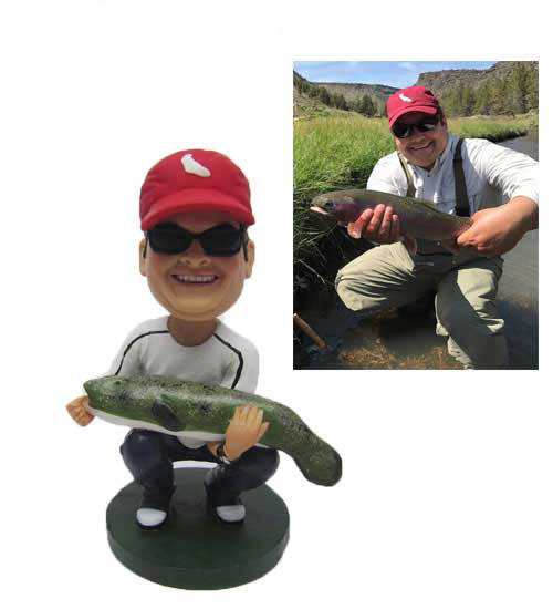 Fishing BobbleheadsCustom Bobbleheads| Personalized Bobbleheads with ...