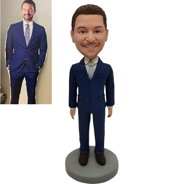Custom Businessman Bobblehead Insurance AgentCustom Bobbleheads ...