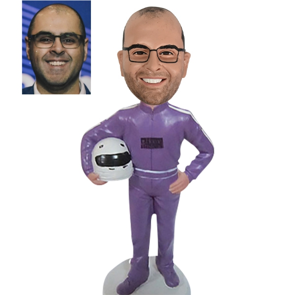 Personalized Bobblehead custom racing car driverCustom Bobbleheads ...